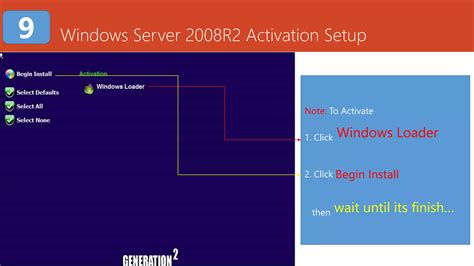 Installing Windows Server 2008 R2 Pptx