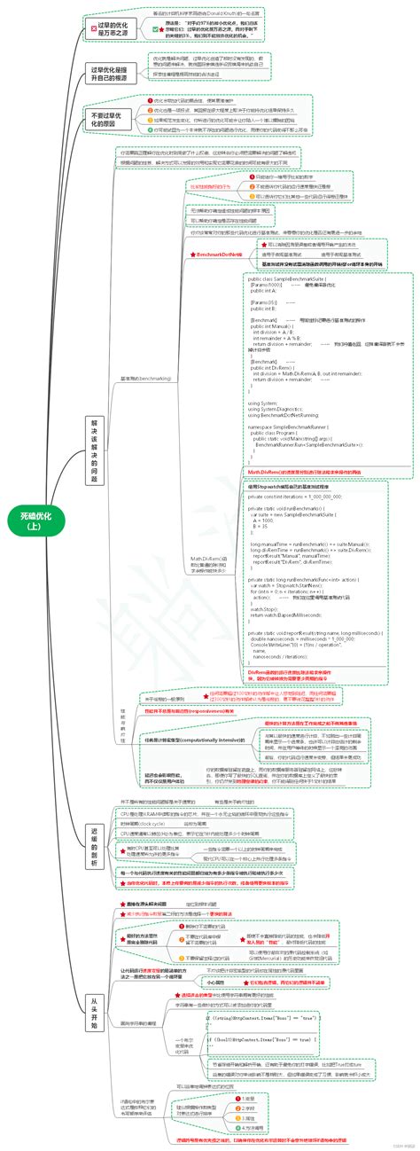 读程序员的制胜技笔记08 死磕优化（上） csdn博客