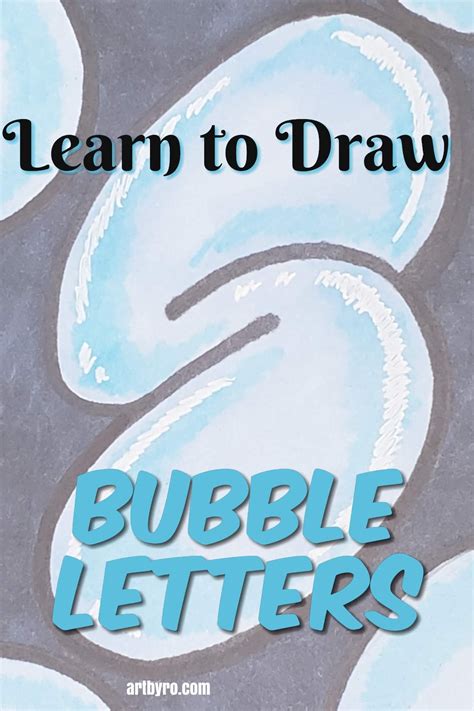 How To Draw Bubble Letters Step By Step With Pictures Artofit