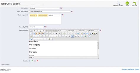 Editing CMS Pages In Prestashop 1 5 Web Hosting Hub