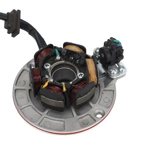 Magneto Stator Plate Copper Coil 5 Wire High Conductivity Generator