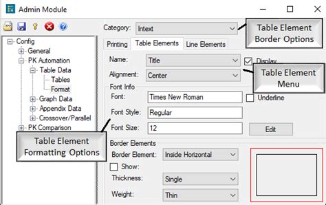 Pkautomationandpkcomparisonintexttableformatting