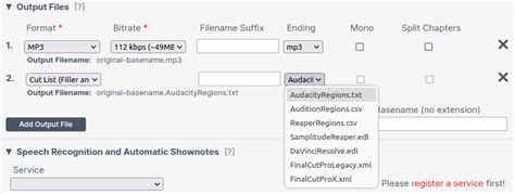 Auphonic Blog Export Cuts For Audiovideo Editors And Filler Cutting Updates