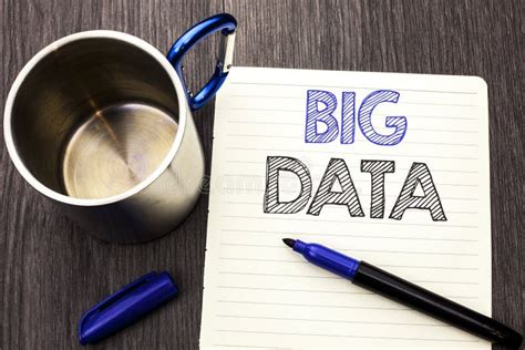 Conceptual Hand Writing Showing Big Data Business Photo Showcasing Huge Data Information
