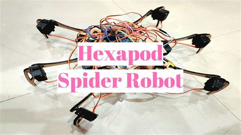 18 DOF Hexapod Spider Robot MBATechmeds