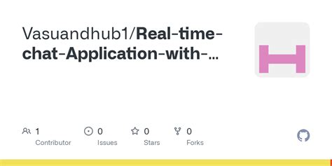 Github Vasuandhub Real Time Chat Application With Advance Features