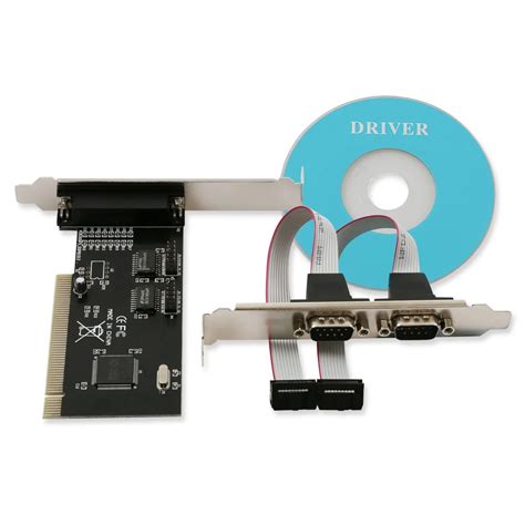 ₩8 546에서 pci 카드 2xdb9 rs232 9 핀 시리얼 1 배 db25 병렬 포트 lpt1 프린터 콤보 pc 컴퓨터