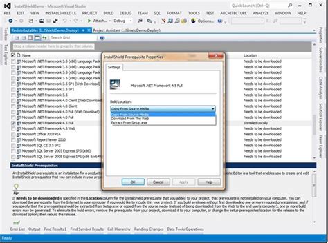 Simple Steps To Create Setup File Using Installshield Le From Vs 2012