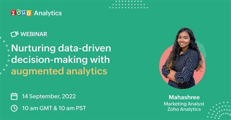 [webinar alert] nurturing data driven decision making with augmented