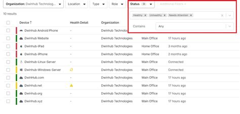 Check Device Health Ninjaone