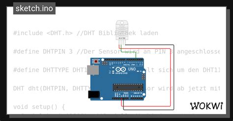 Temperatursensor Wokwi Esp32 Stm32 Arduino Simulator