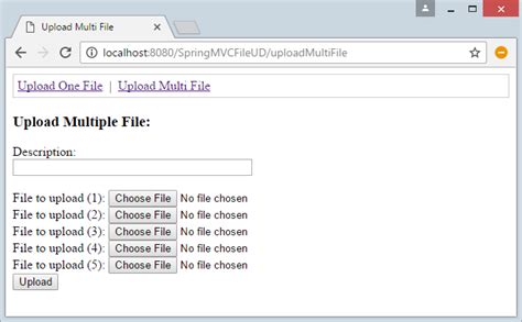 Spring Mvc File Uploaddownload