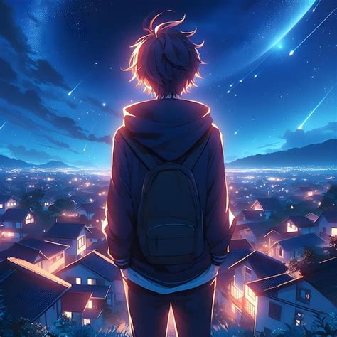 Premium Photo Anime Boy Aesthetic