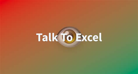 Talk To Excel A Hugging Face Space By Tamileditz