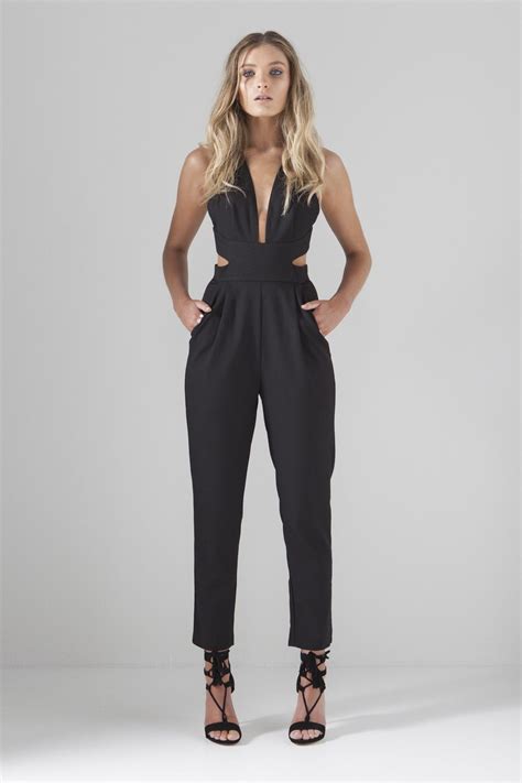 Black Jumpsuit Girl Outfit At Eva Facy Blog