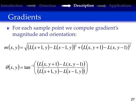 Ppt Sift Scale Invariant Feature Transform Powerpoint Presentation Free Download Id 654237