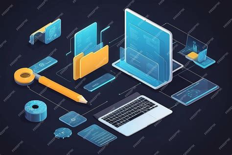Data Extraction Concept Illustration Premium Ai Generated Image