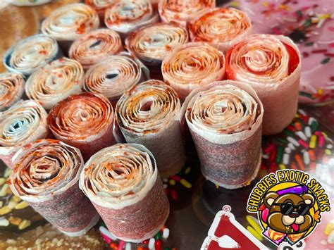Fruit By The Foot Chamoy Roll Up Chamoy Candy Chamoy And Tajin Mexico Candy Etsy