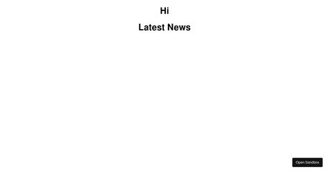 React Internship Task Codesandbox