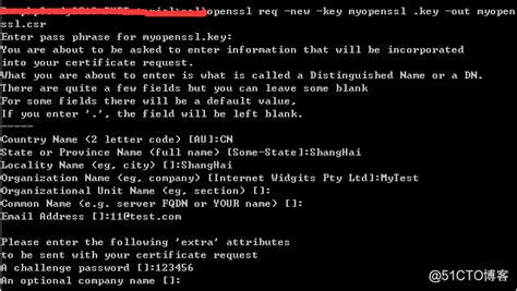 Openssl生成ssl证书 Nginx Openssl生成ssl证书位置mob6454cc773039的技术博客51cto博客