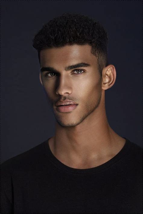 Black Male Models Handsome Male Models Handsome Black Men Medium Brown Skin Light Brown Skin