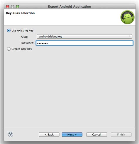 Android How To Export An Apk File Using Eclipse Stack Overflow