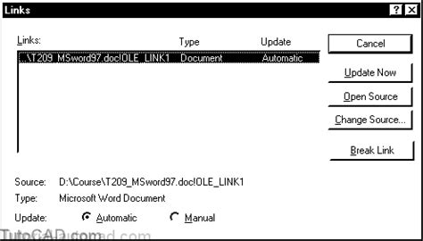 Object Linking Embedding OLE Tutorial AutoCAD