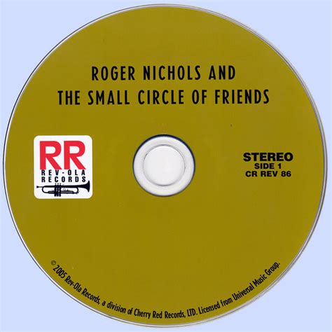 Plain And Fancy Roger Nichols And The Small Circle Of Friends Roger