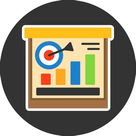 Mission Flat Grey Circle Style Icon 54268323 Vector Art At Vecteezy