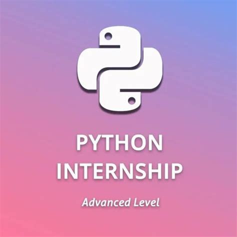 Python Internship Advance Level Training At ₹ 35000month In Bengaluru Id 2854510460148