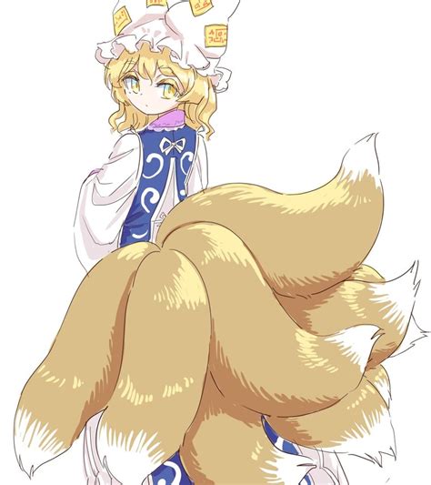 Yakumo Ran Touhou Drawn By S A Murai Danbooru