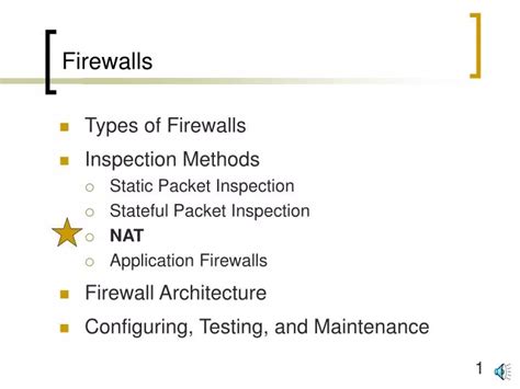 PPT Firewalls PowerPoint Presentation Free Download ID
