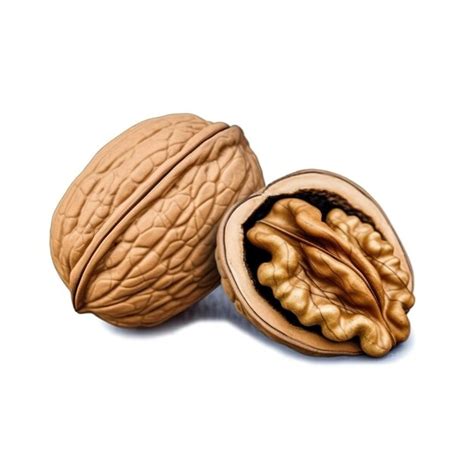 Premium Ai Image Walnut And Walnut Kernel Premium Ai Image Walnut And Walnut Kernel