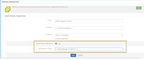 Vmware Vxrail Opsramp Documentation
