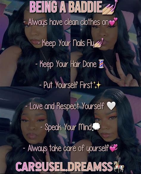 Pin By Crystal Williams On Baddie Baddie Tips Self Improvement Tips