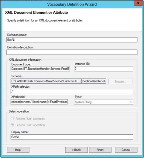 concatenating xml elements in bre without using classes