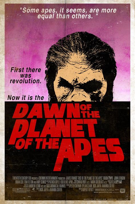 Dawn Of The Planet Of The Apes Poster 2 Full Size Poster Image