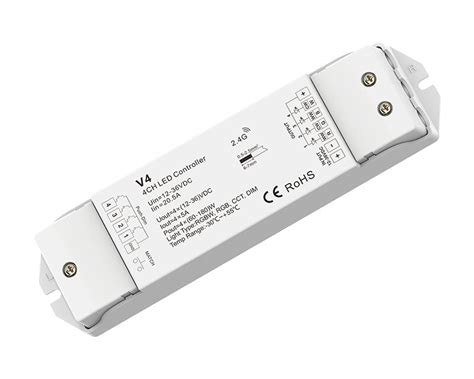 3ch 4a 12 24vdc Cv Rgb Touch Panel Controller T3 1 Boqi Led Driver And Controller