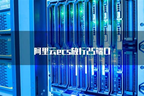 阿里云ecs放行 端口