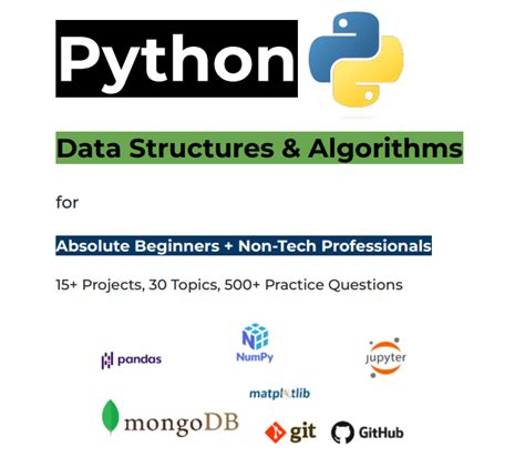 Python For Absolute Beginners Non Tech Professionals 15 Projects 30 Topics 500 Practice