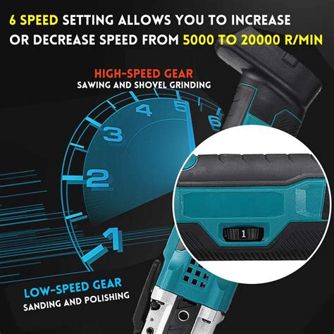 Cordless Powerful Oscillating Multi Tools Electric Grandado