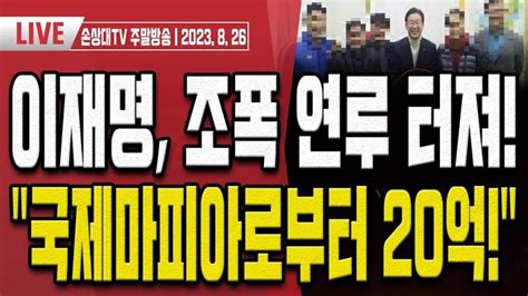 이재명 선거법 재판 결정적 증언 나와 김문기 모른다는 말 황당무계하다 [주말live] 재테크 경매 여행