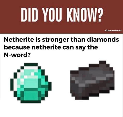 Minecraft Diamond Vs Netherite Memes The netherite x diamond memes are so sadподробнее