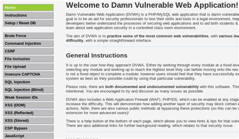 the ultimate damn vulnerable web application tutorial