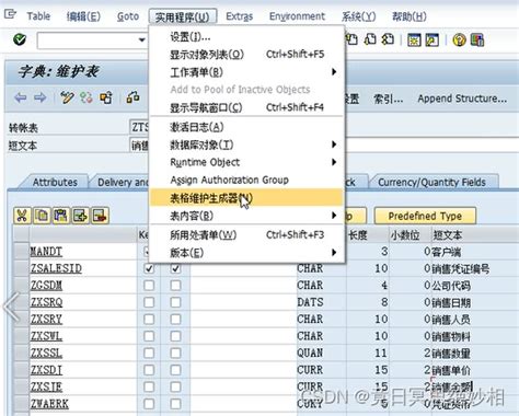 abap数据字典 abap数据字典的对象 csdn博客