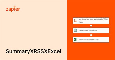 Anytime A New Item Is Created In Rss By Zapier It Is Summarised In Chatgpt And Stored In A Row