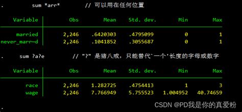 Stata变量引用stata把第一行设为变量名 Csdn博客