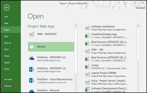 How To Clear The Microsoft Project Professional Cache Integent