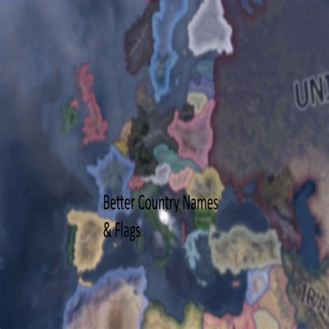 Better Country Names And Flags Paradox Mods