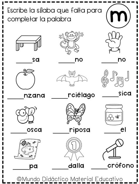 Silabas Ma Me Mi Mo Mu Images